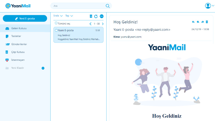 Yaani Mail: Yerli E-Posta Servisi - Dijitalin Mecmuası